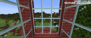 Clear Glass Texture Pack 1.21, 1.21.8 → 1.20 - Resource Pack