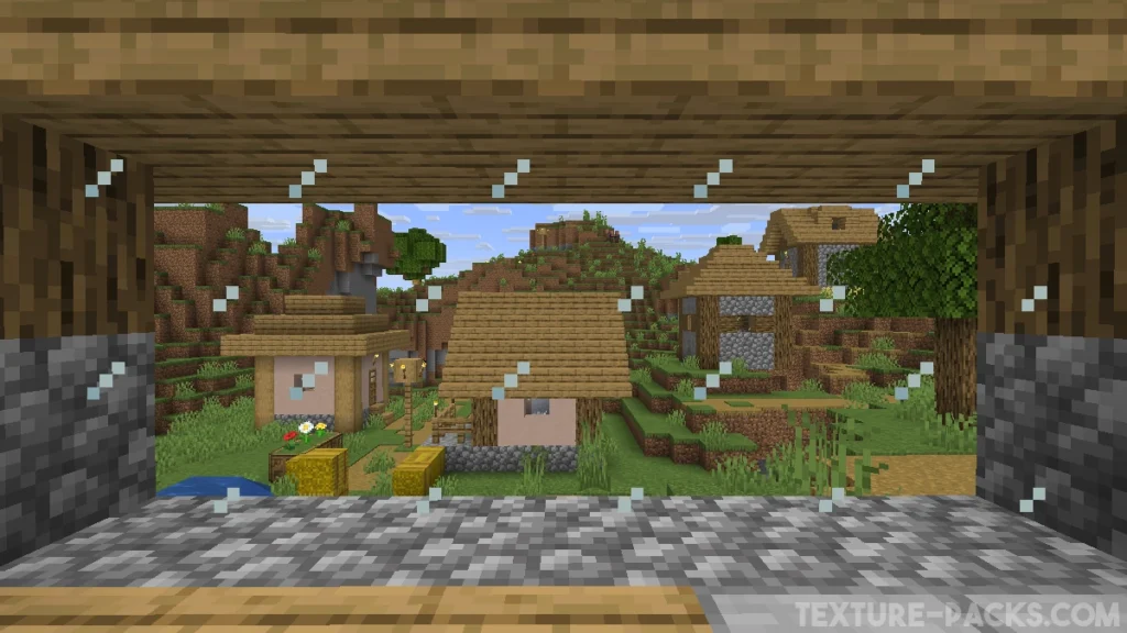 Borderless Glass Texture Pack 26.1 / 1.21.11 | Download